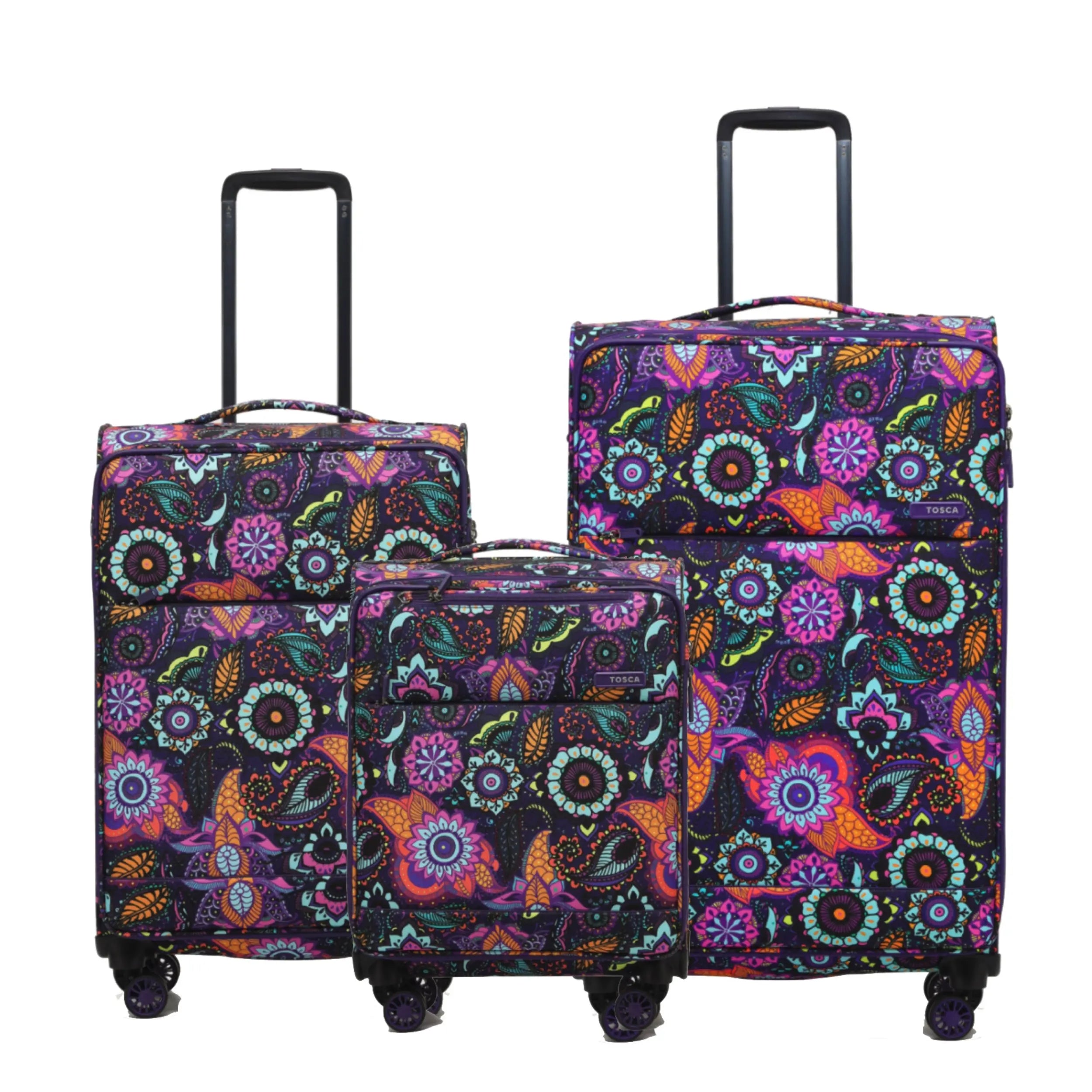Tosca Paisley Luggage Fashion Meets Function – Travel Universe