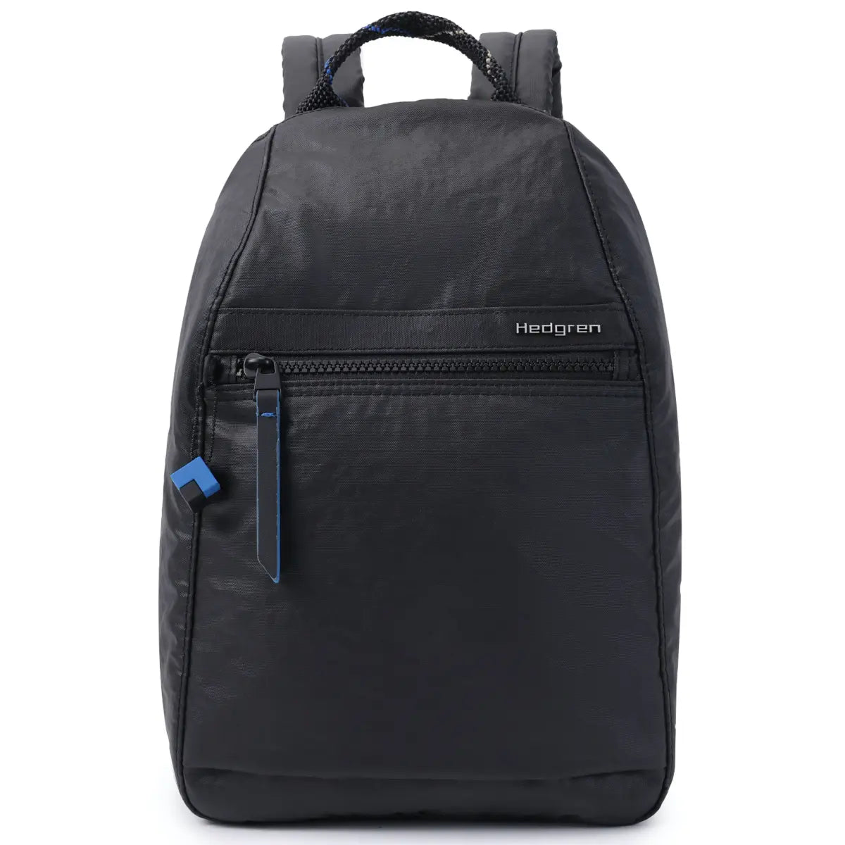 Hedgren Vogue Backpack Creased Black main compartment – Travel Universe
