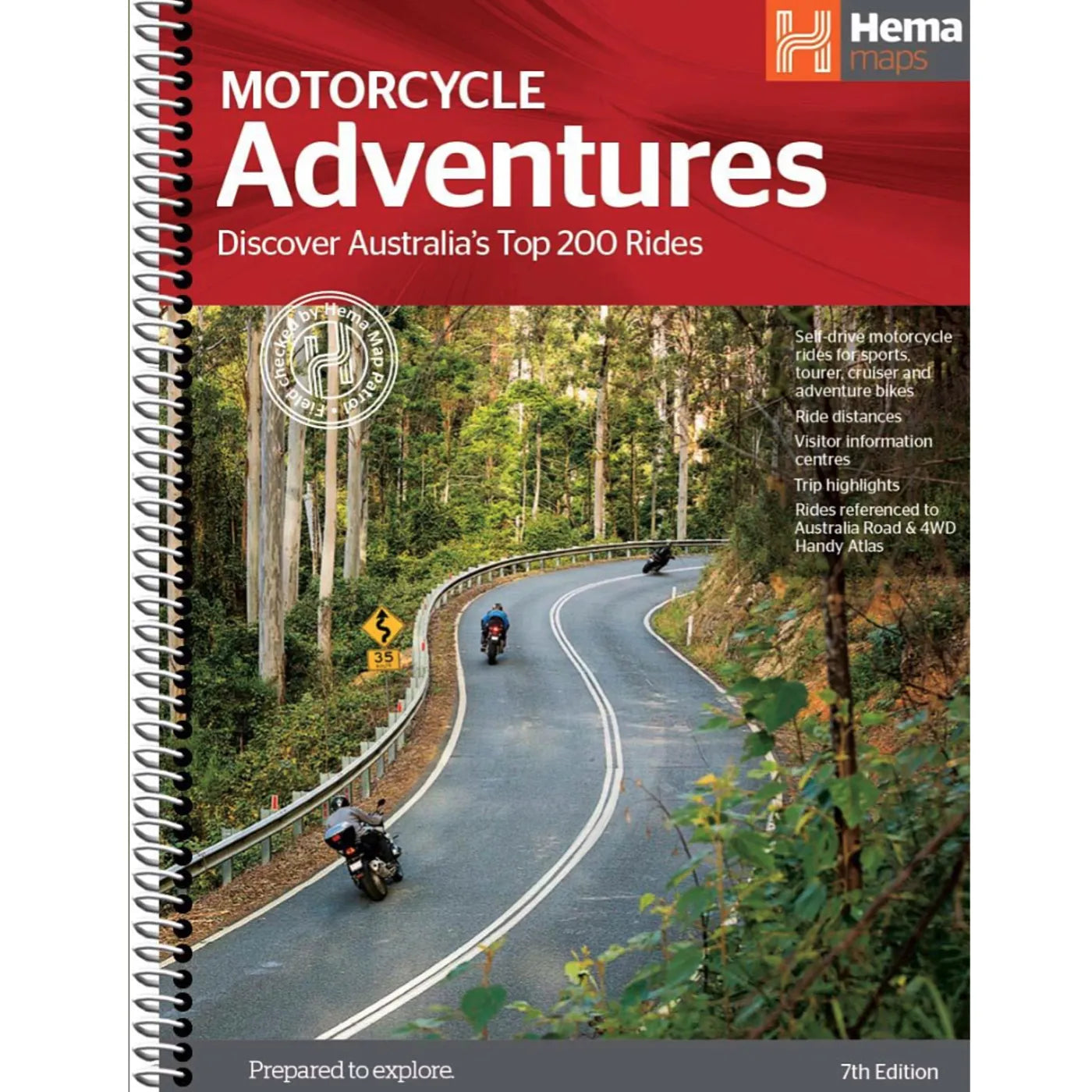Hema Australia Motorcycle Atlas 7th Edition – Travel Universe
