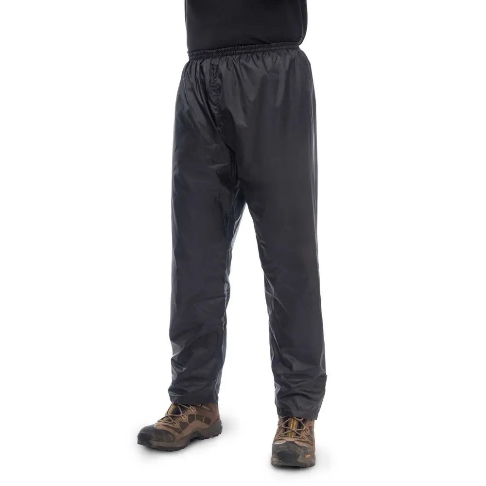 Jet Black Waterproof Overpants For Luggage and Travel – Travel Universe
