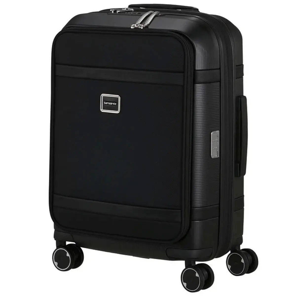 Samsonite Proxis 55cm Easy Access Suitcase Black – Travel Universe