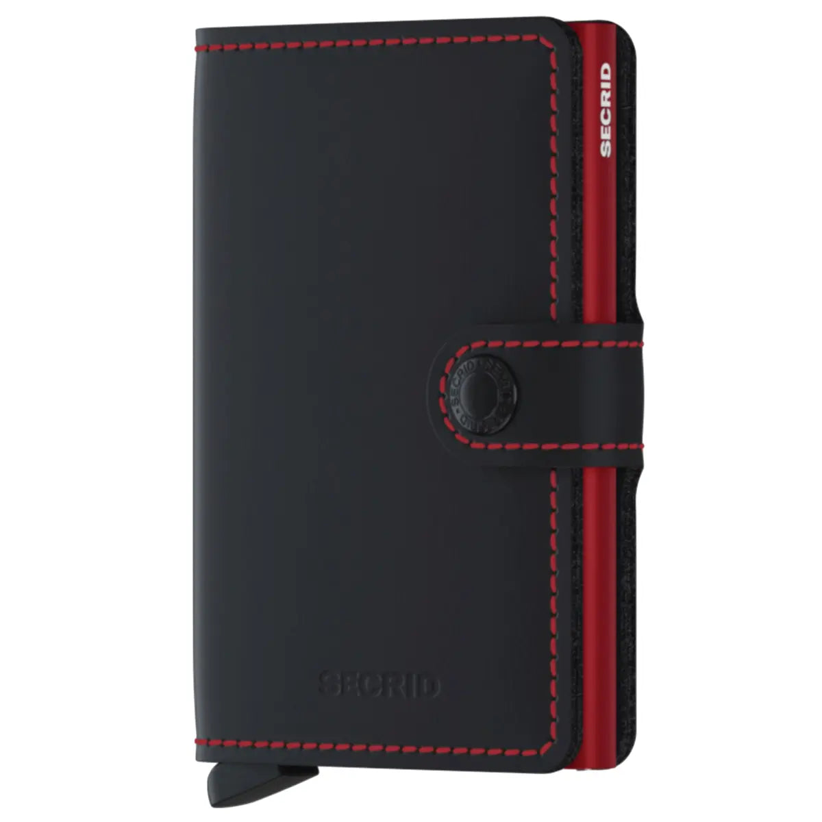 Secrid Miniwallet Card Protector in Black Red Leather – Travel Universe